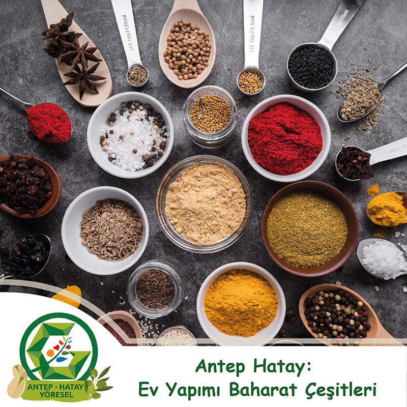 Ev Yapımı Baharat Çeşitleri - ANTEPHATAYYÖRESEL